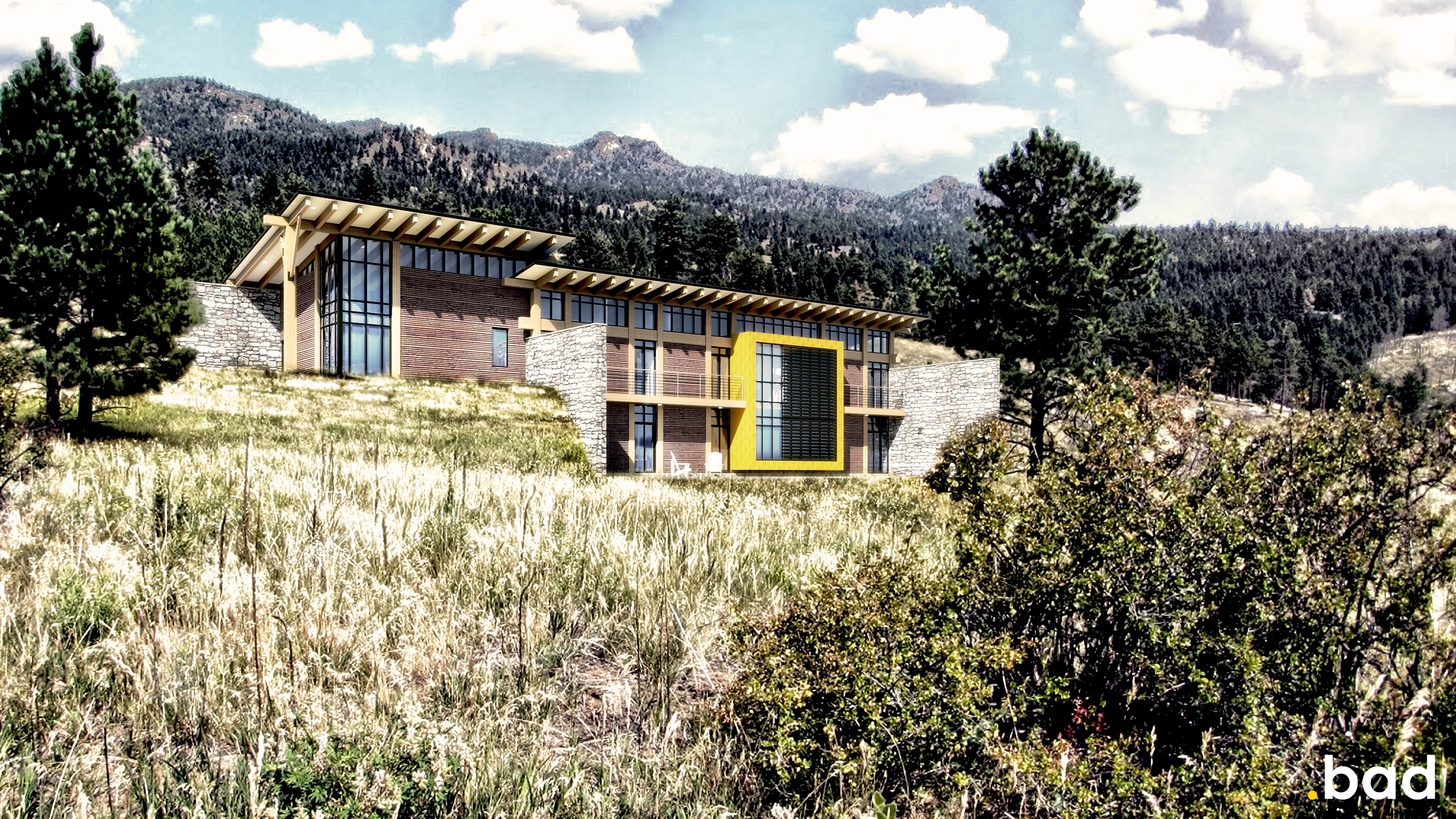 rural modern in the rocky's - Architect Magazine