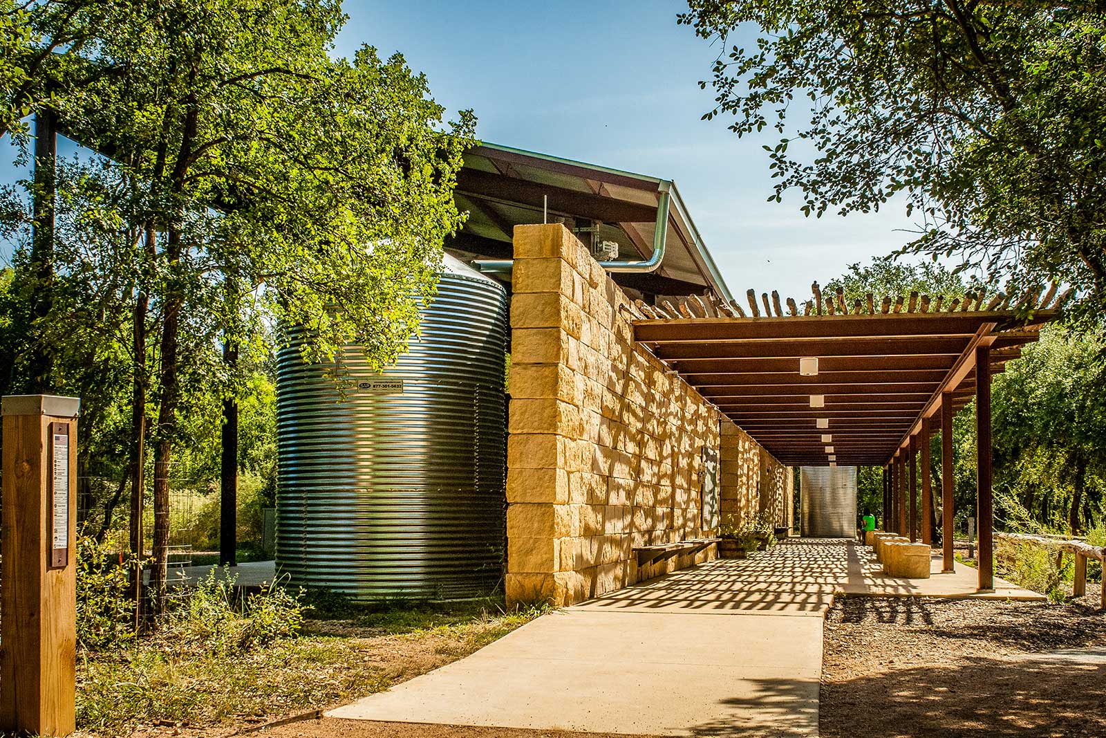 Salado Outdoor Classroom Pavilion - Architect Magazine