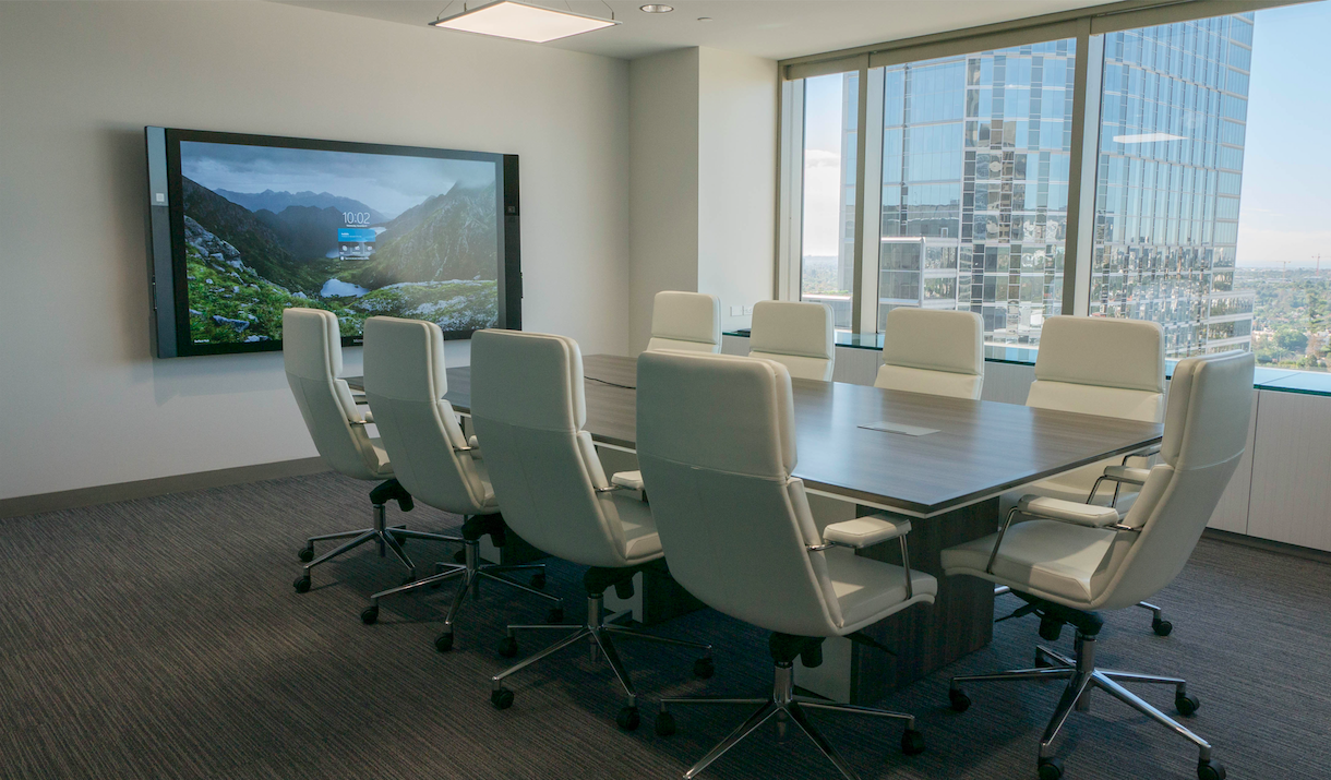 Microsoft Surface Hub technology for The Coury Firm - Architect Magazine