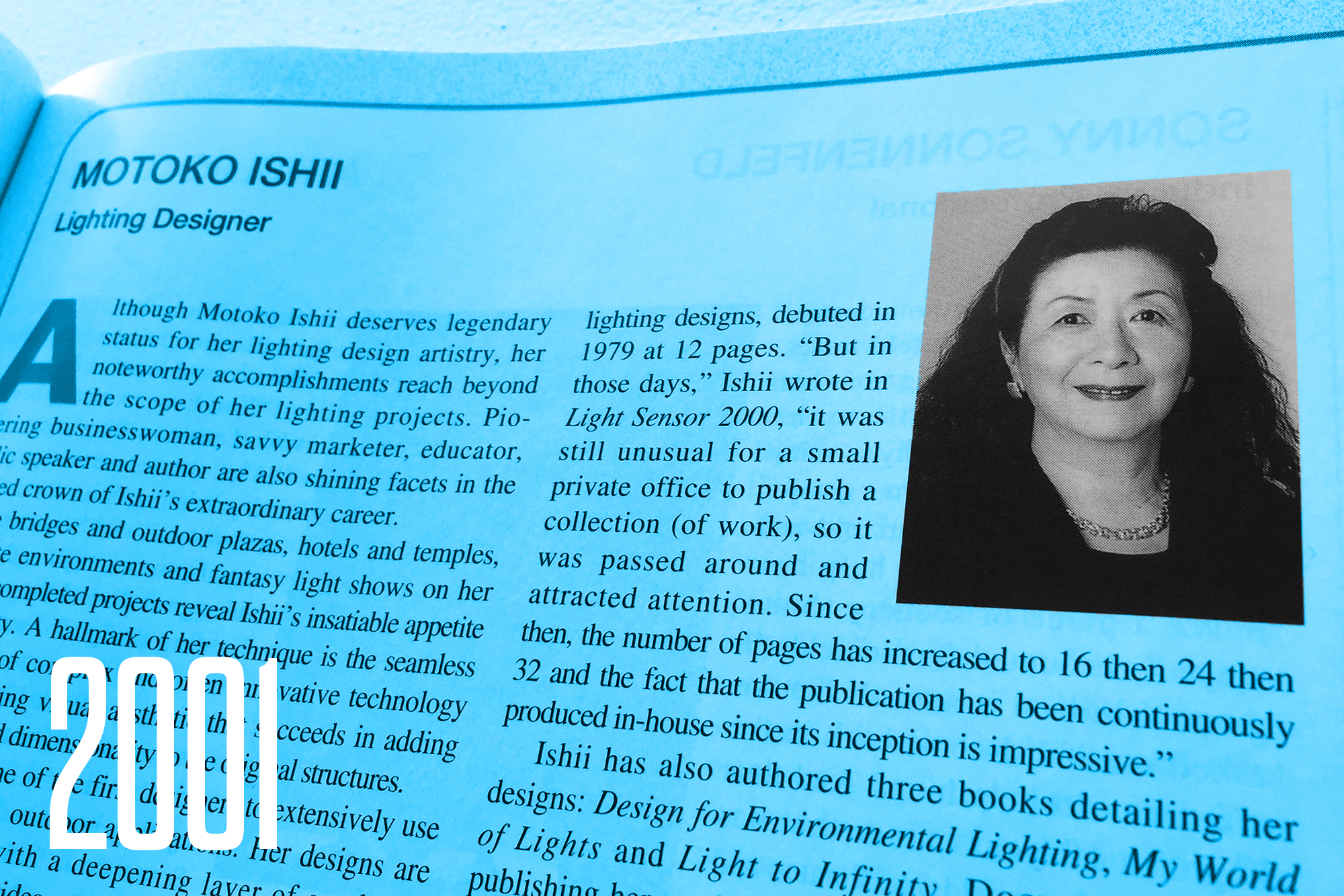 2001 Hall of Fame: Motoko Ishii