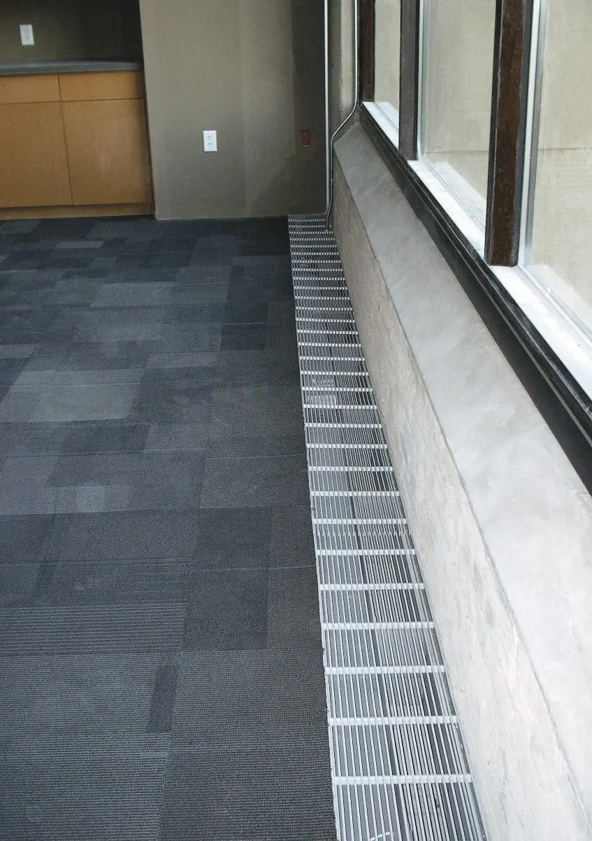 Perimeter trough from Tate Access Floors