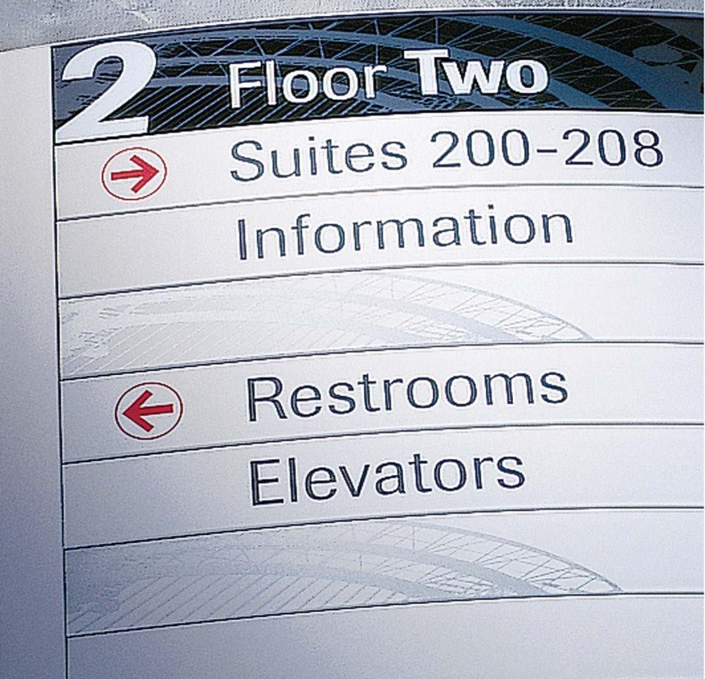 Arcadia signage from APCO