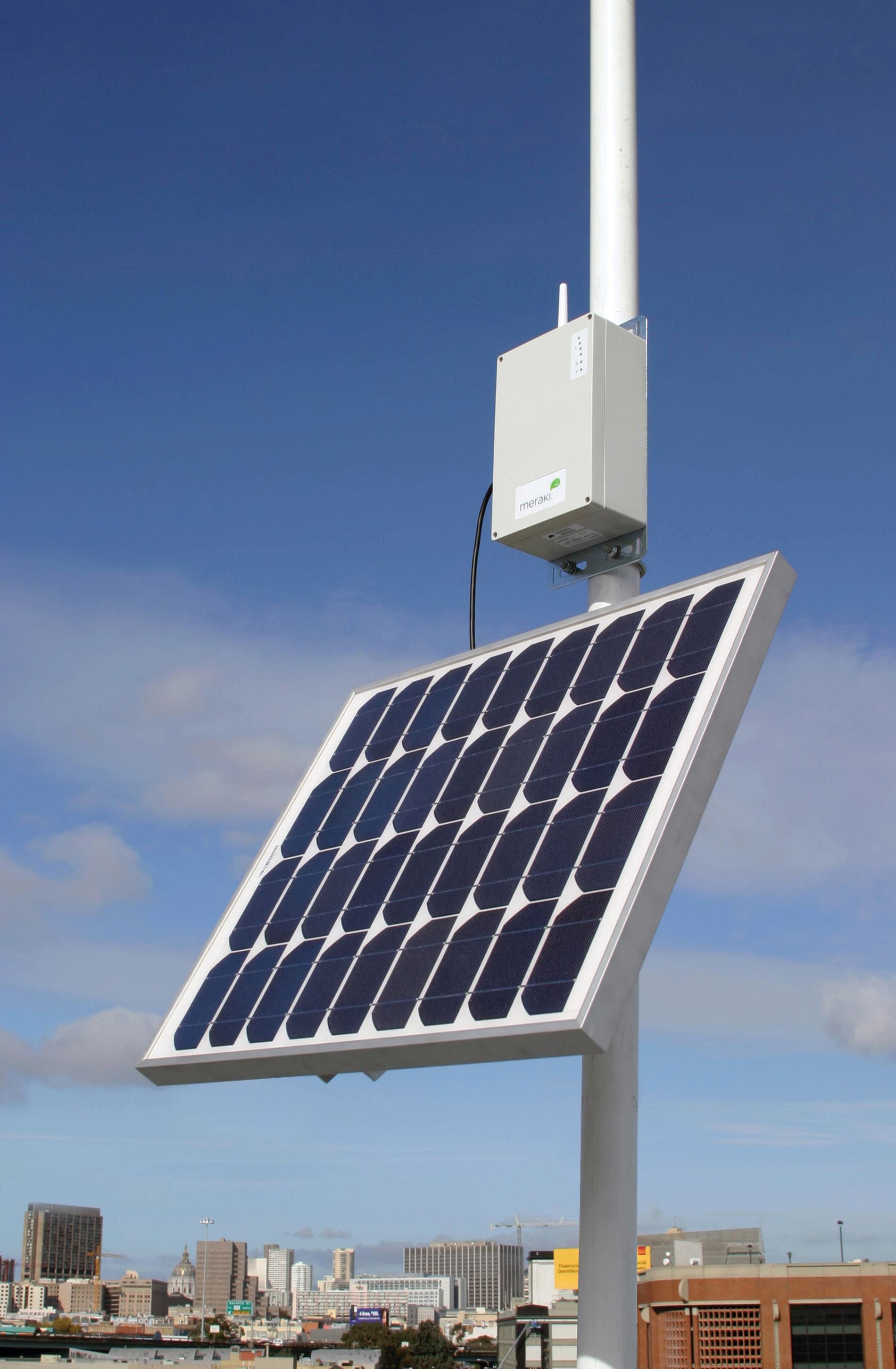 WiFi Device Is Solar Powered