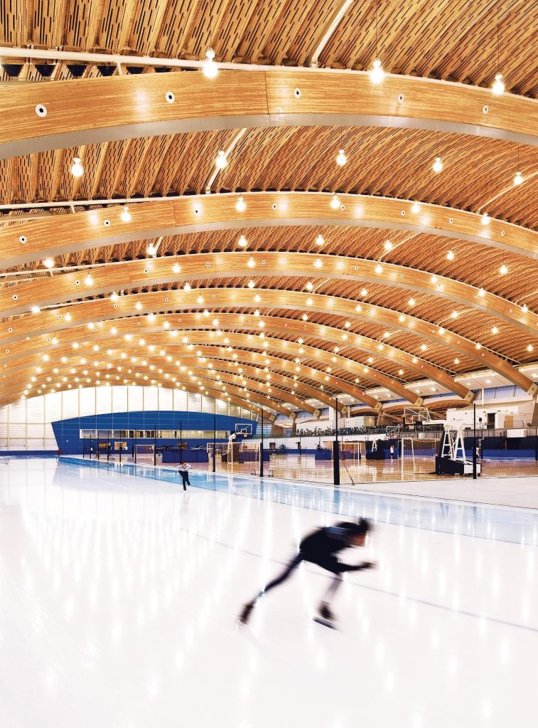 Richmond Oval Roof Structure