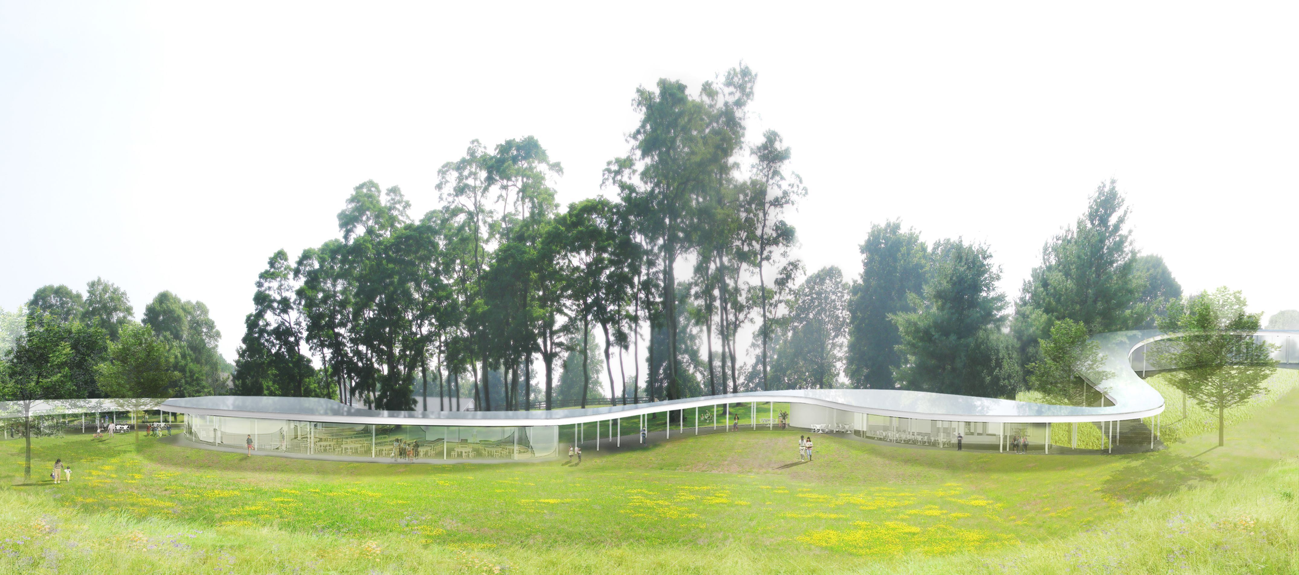 SANAA Designs 'River' Building for Grace Farms Foundation