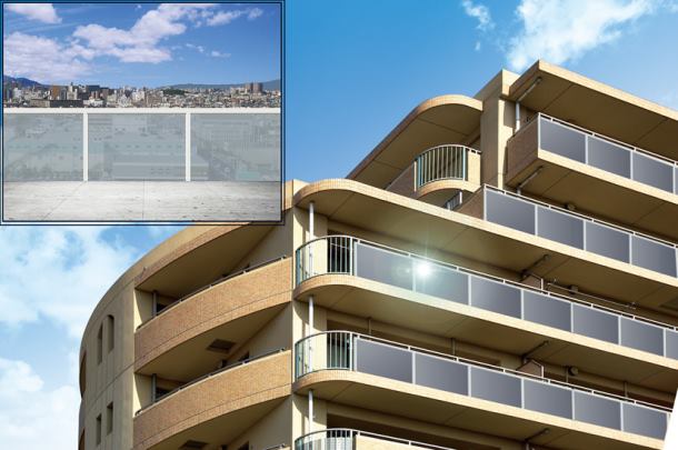 New Semi-Transparent Solar Panels for Vertical Applications