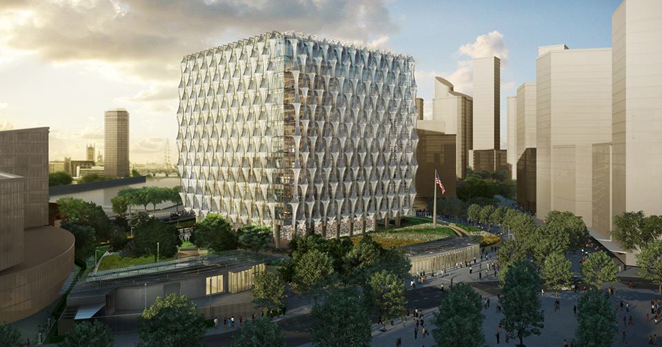 U.S. Breaks Ground on New Embassy in London
