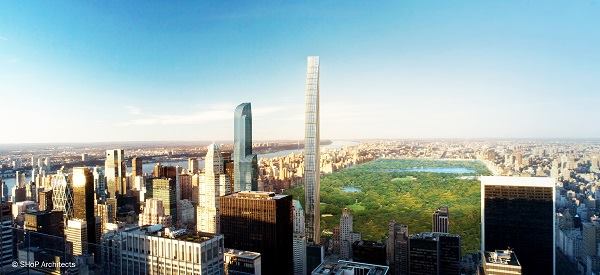 SHoP Architects Designs World's Skinniest Skyscraper for Midtown