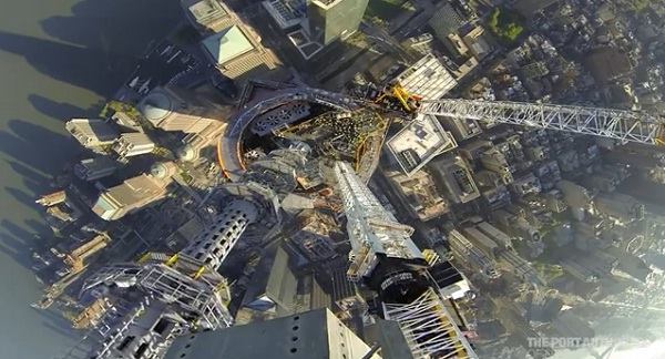 Wild Video from 1 World Trade Center Topping