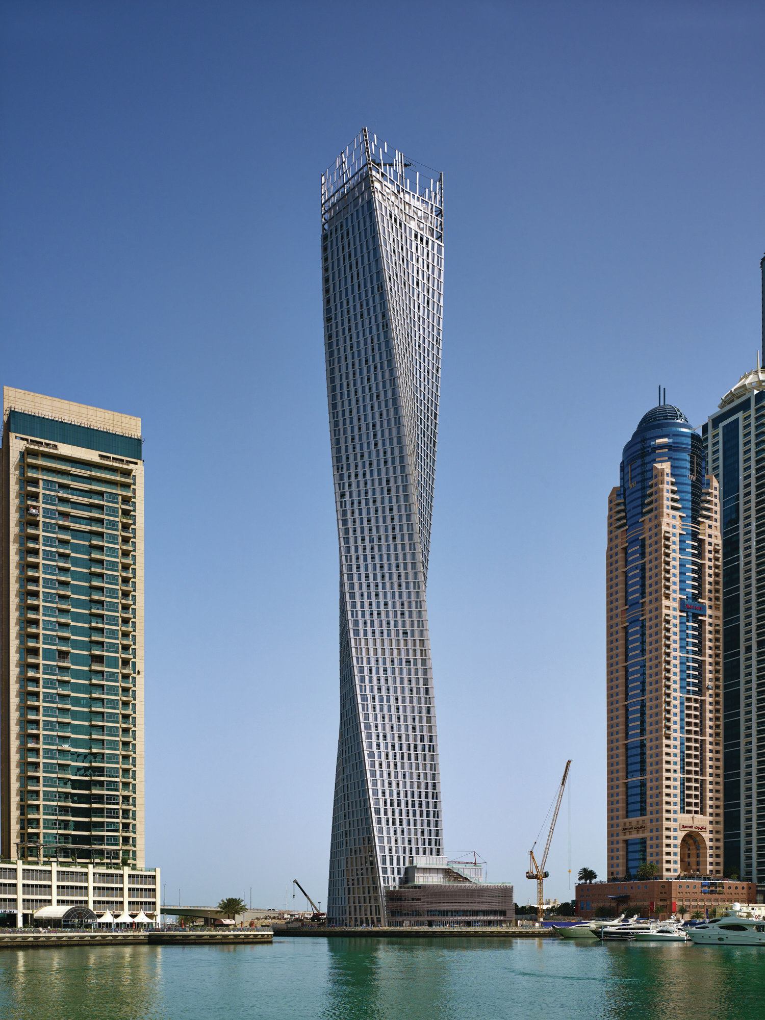 Cayan Tower, Designed by Skidmore, Owings & Merrill