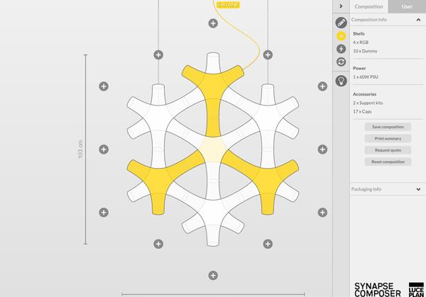 Synapse Composer, Luceplan