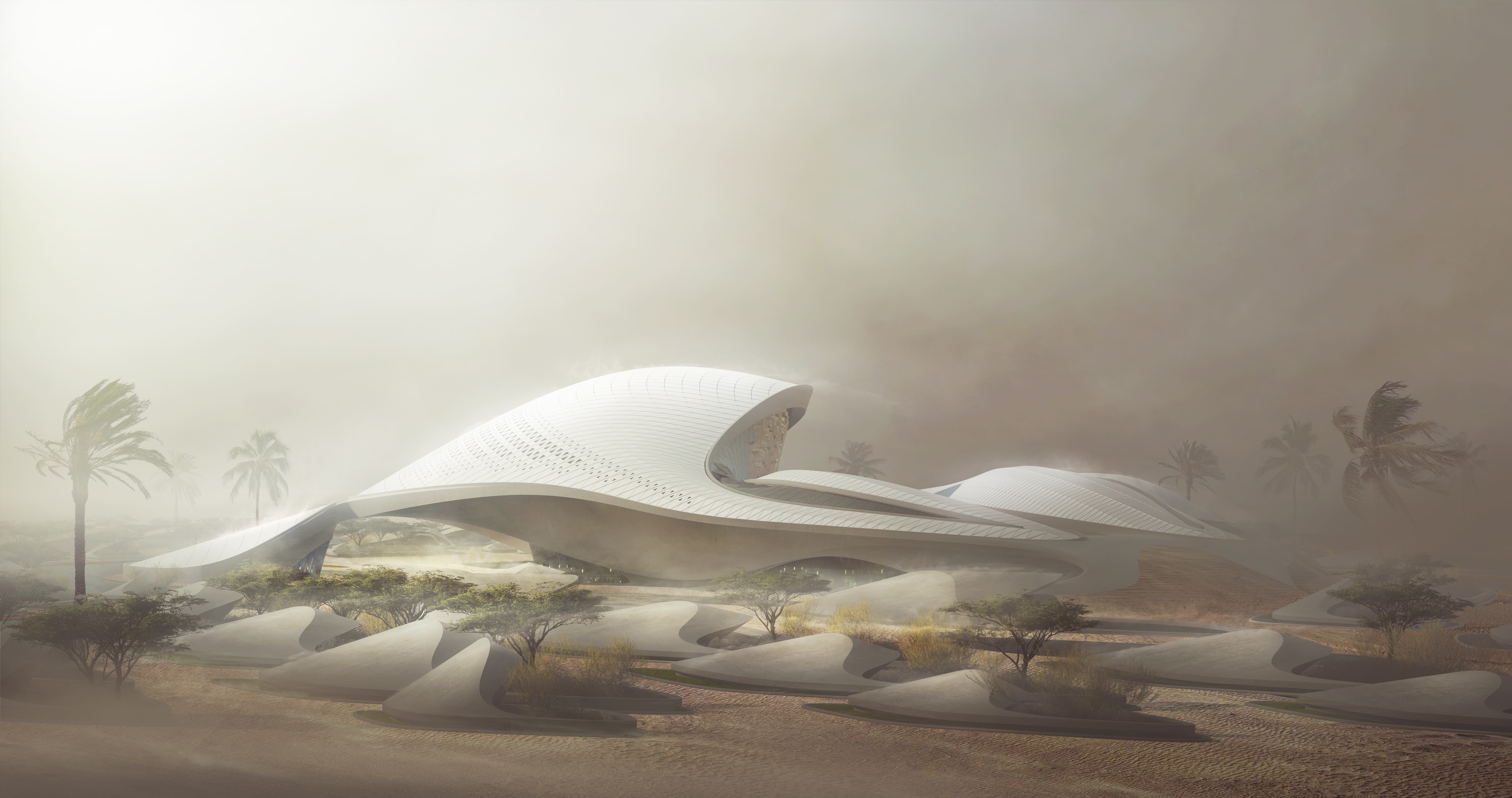 Zaha Hadid Architects to Build Sustainable Bee’ah Headquarters