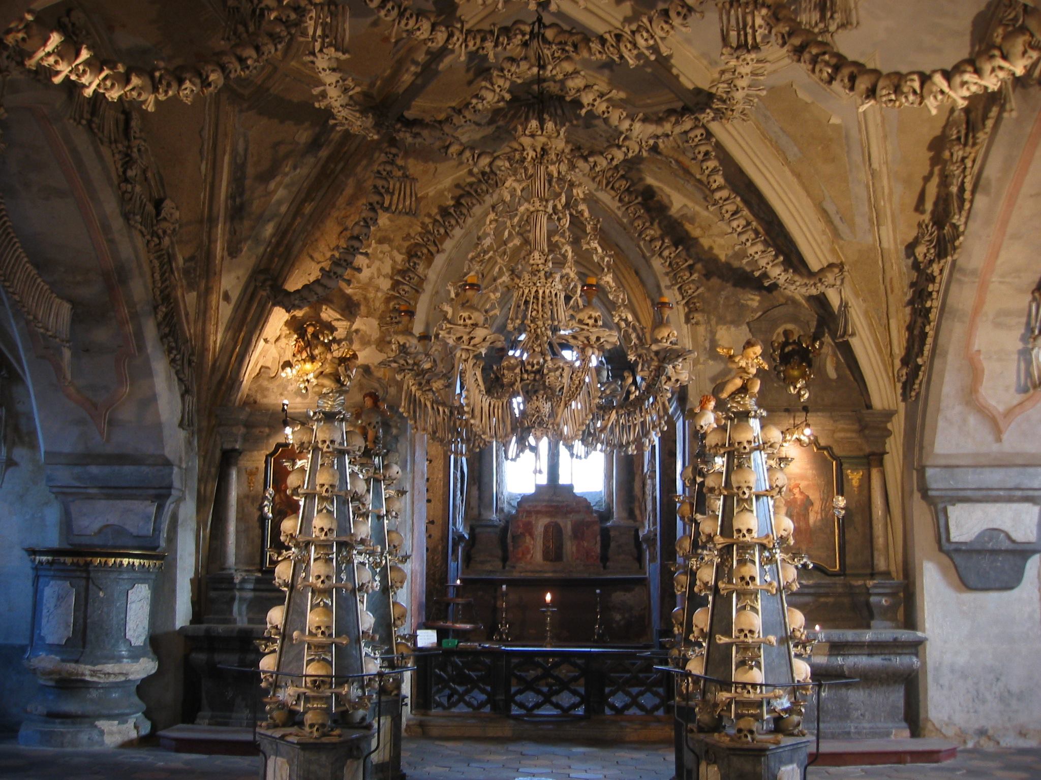 Structural Applications of Human Bone in Ancient Crypts