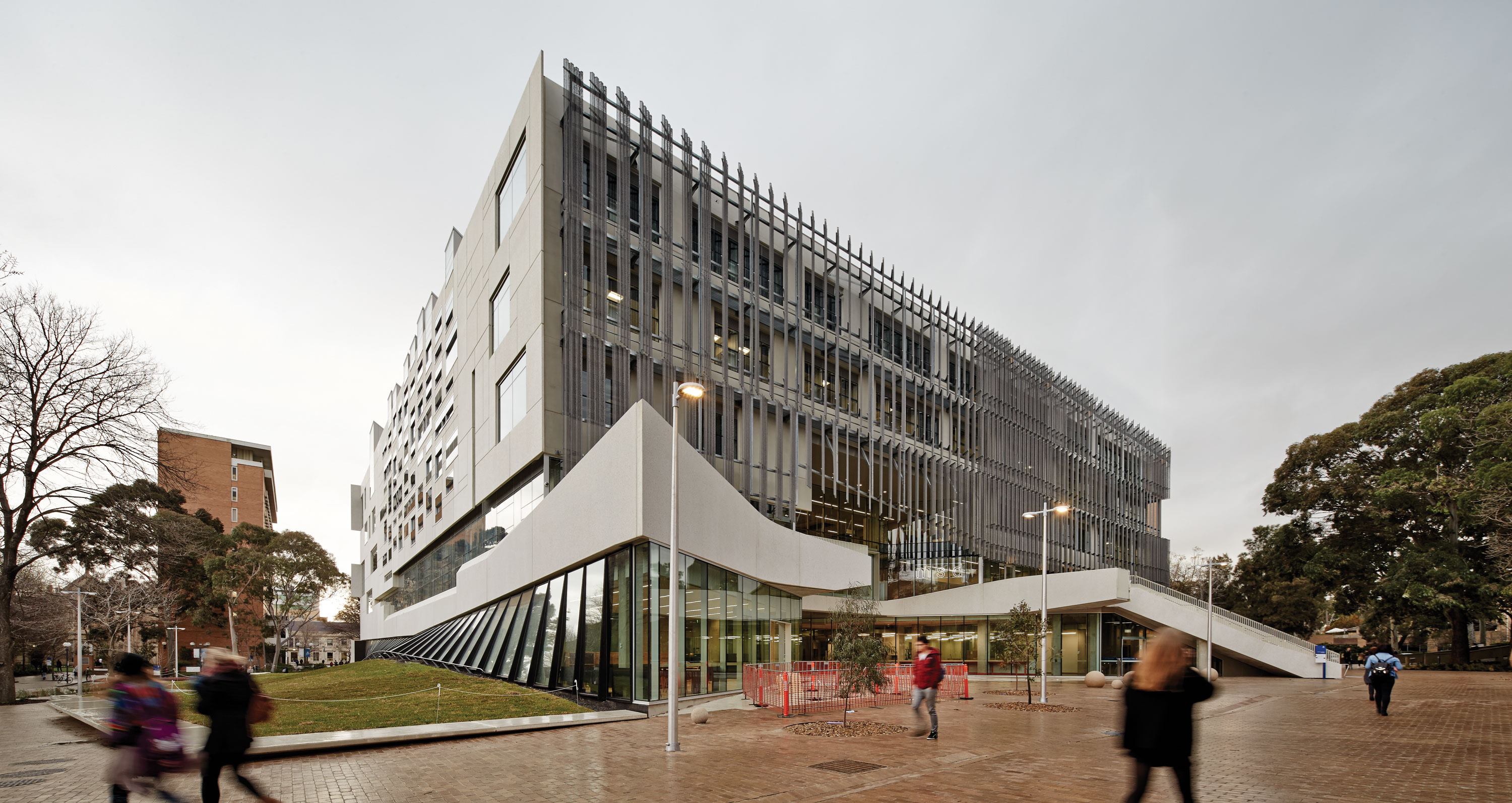 Faculty of Architecture, Building and Planning, designed by John Wardle ...