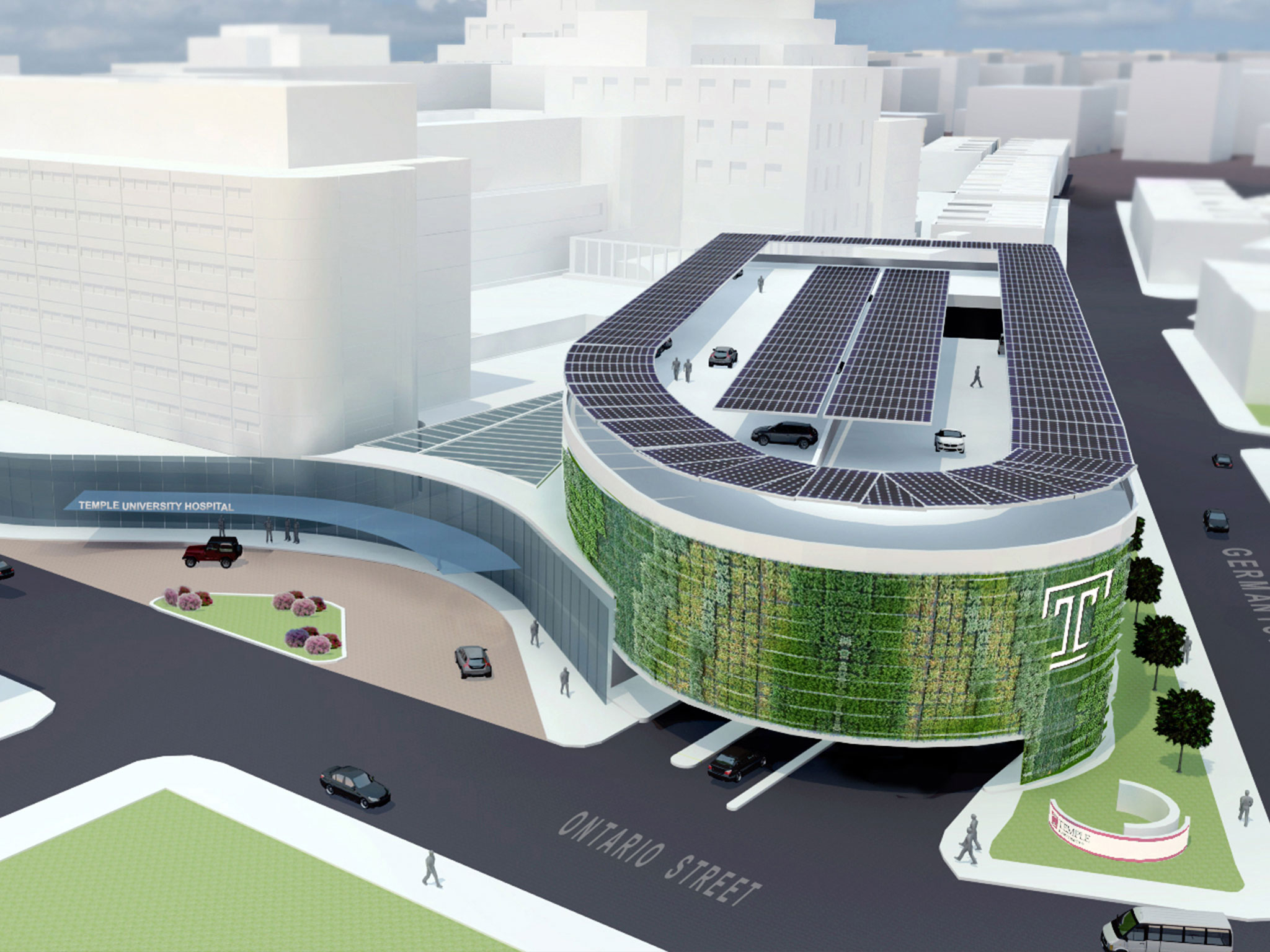 Temple University Hospital Garage - Architect Magazine