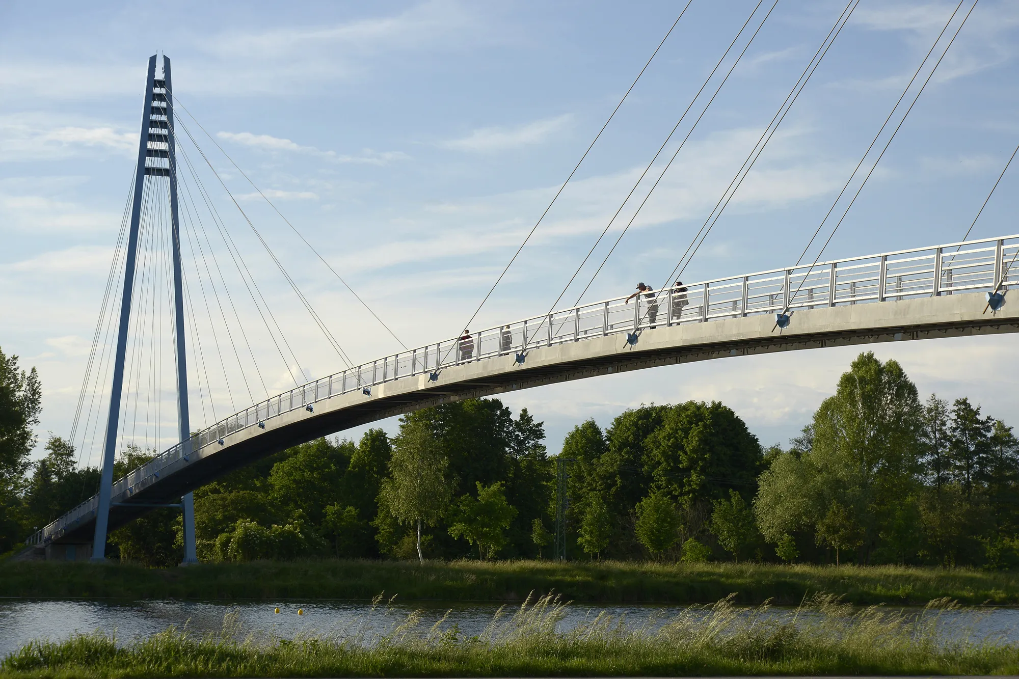 Cable-Stayed Foot Bridge - Architect Magazine