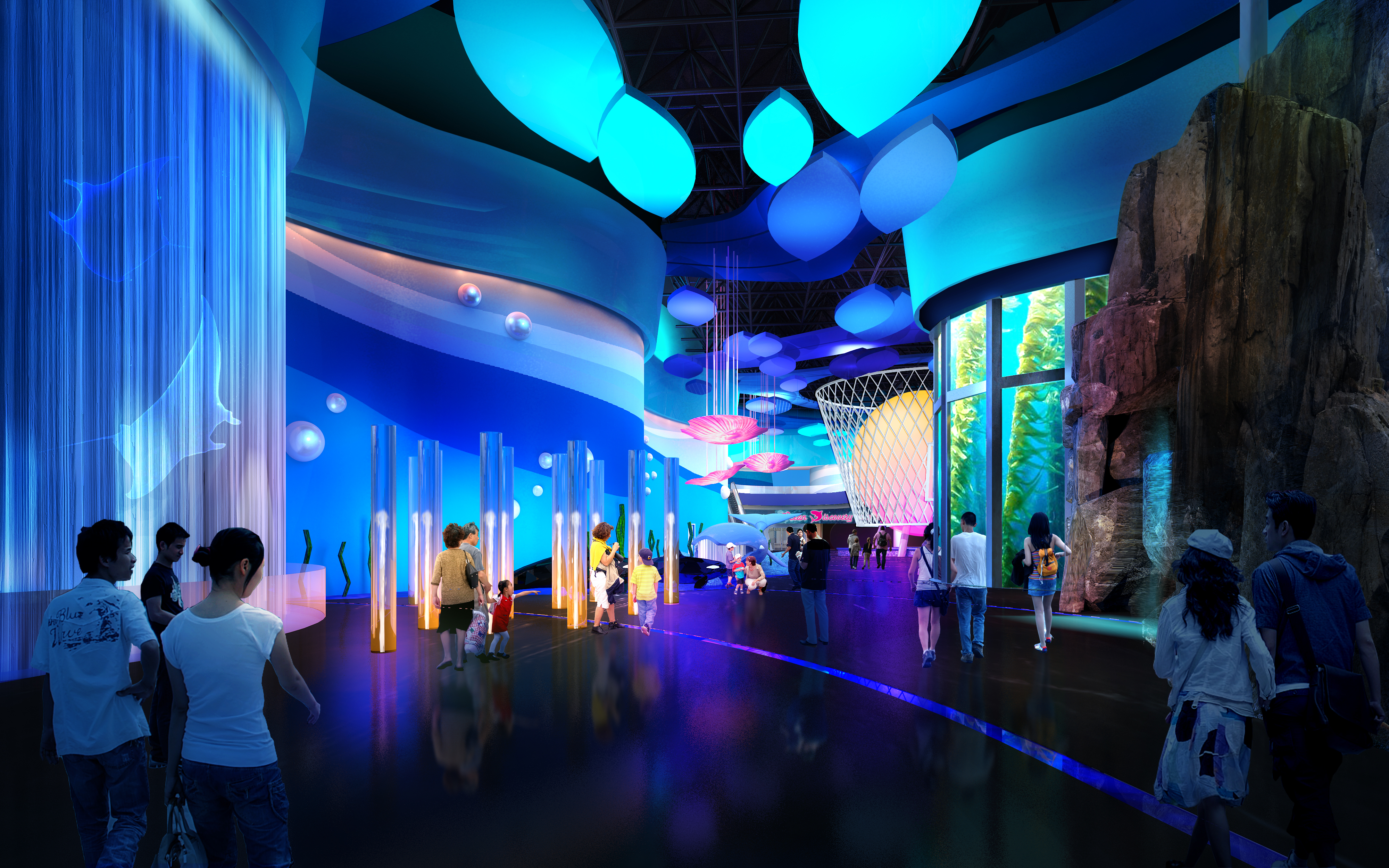 Wanda Nanchang Ocean World Aquarium - Architect Magazine