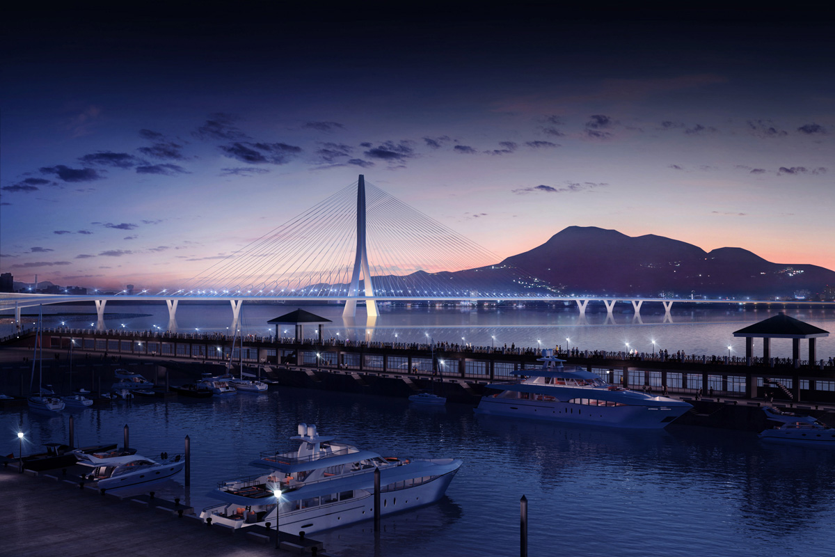Zaha Hadid Architects Wins Danjiang Bridge Design Competition
