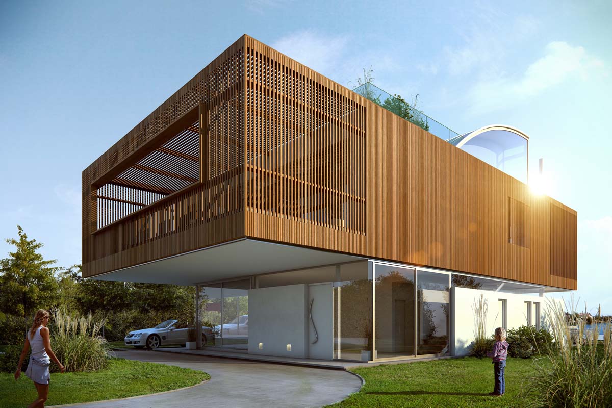 Wooden Box House - Architect Magazine