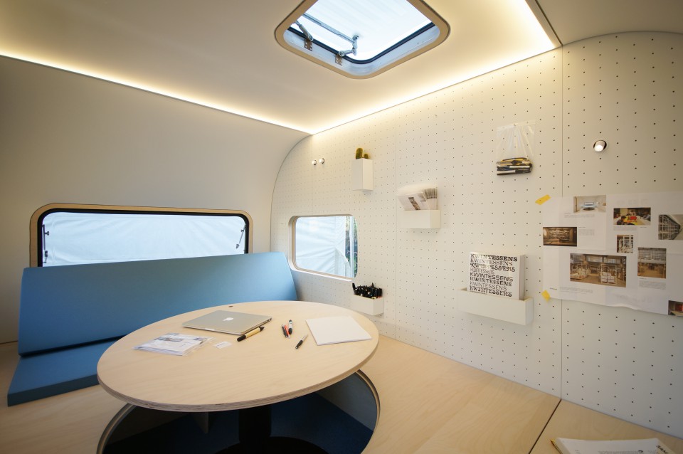 A Tiny Home Office on Wheels