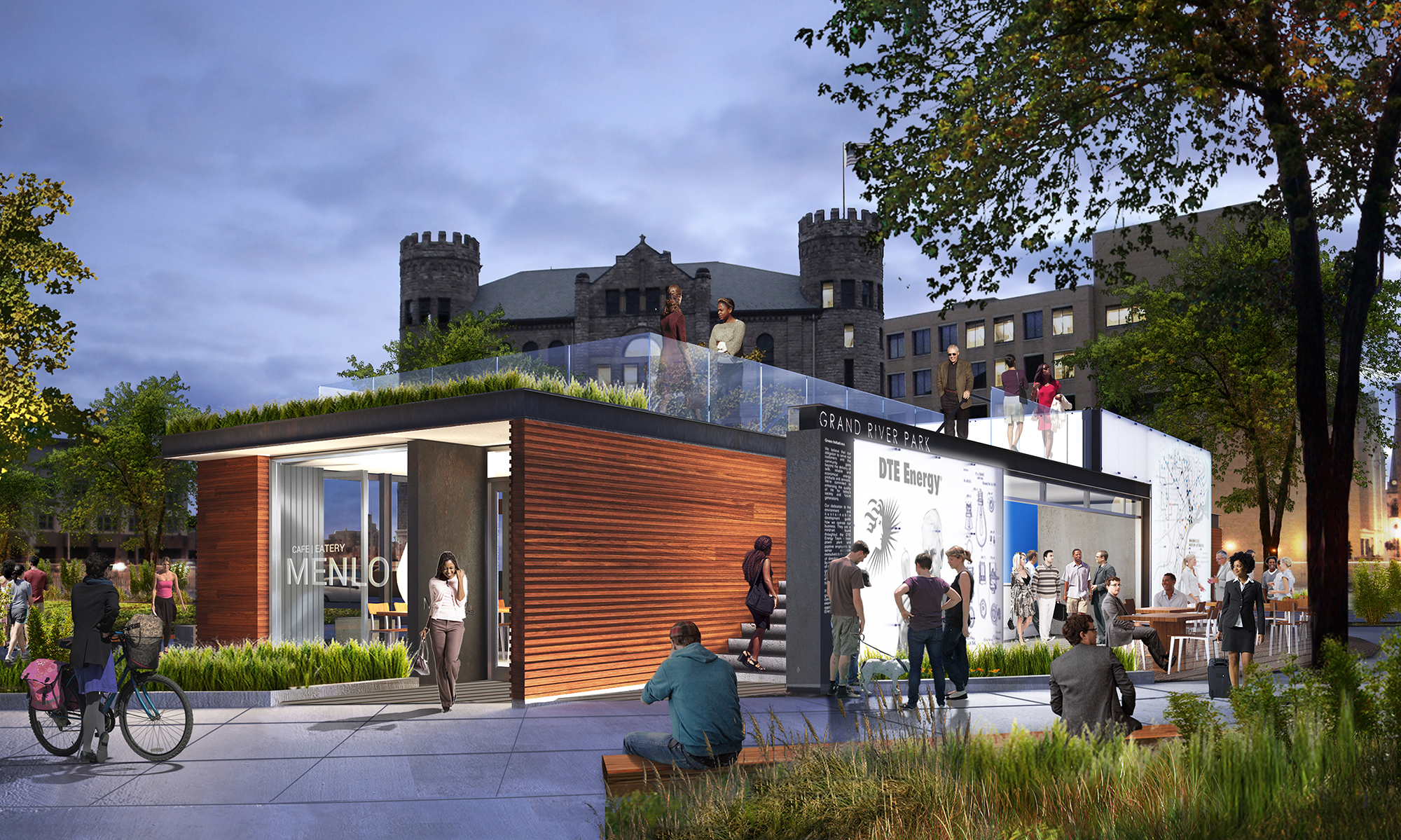 Grand River Public Space - Architect Magazine