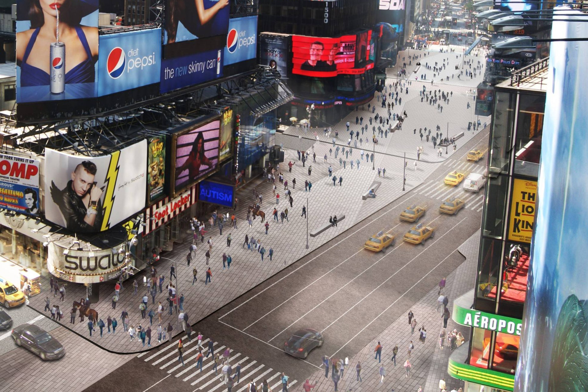 Times Square (Finally) Grows Up