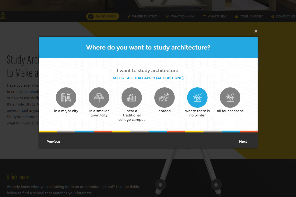 A Road Map for Planning Your Architecture Degree