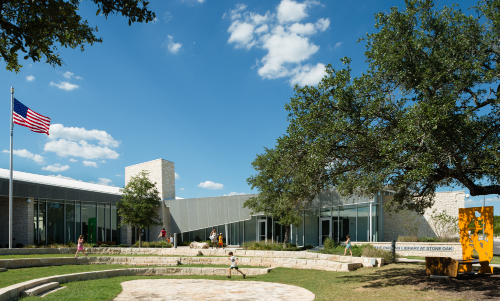 Parman Library at Stone Oak - Architect Magazine