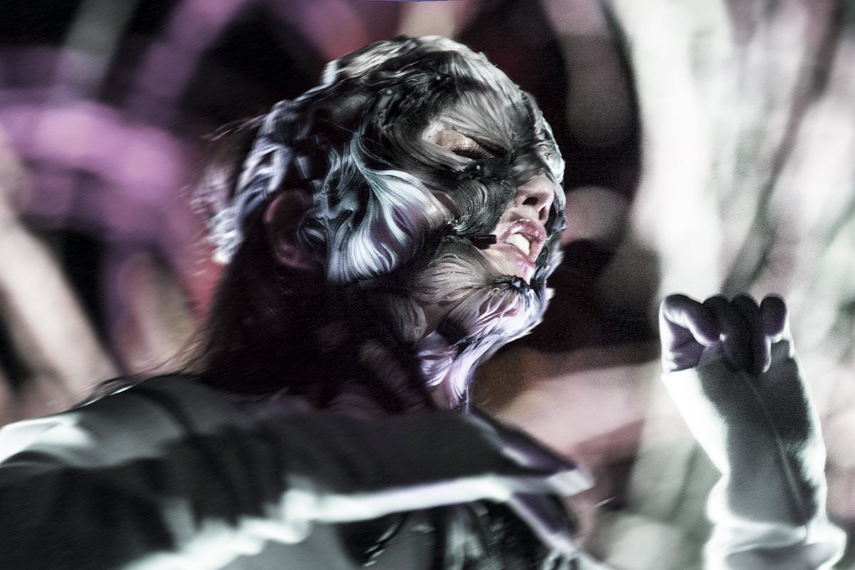 Neri Oxman Designs Rottlace, a Series of 3D-Printed Masks for Björk