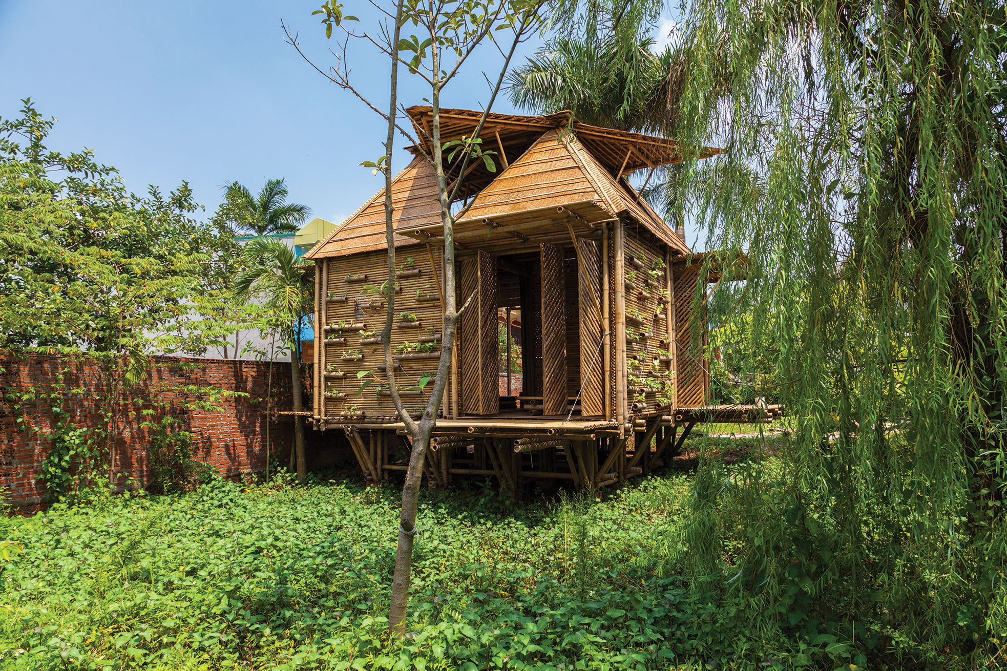 Honorable Mention: Blooming Bamboo House