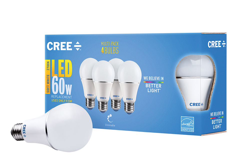 Cree Launches New LED Bulb Portfolio