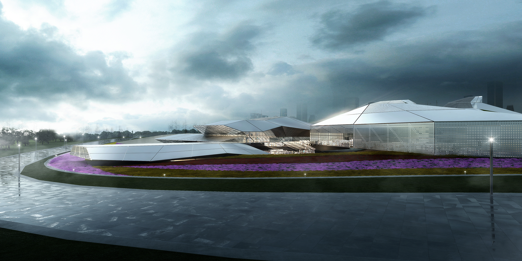 Houston Library and Exhibition Complex - Architect Magazine