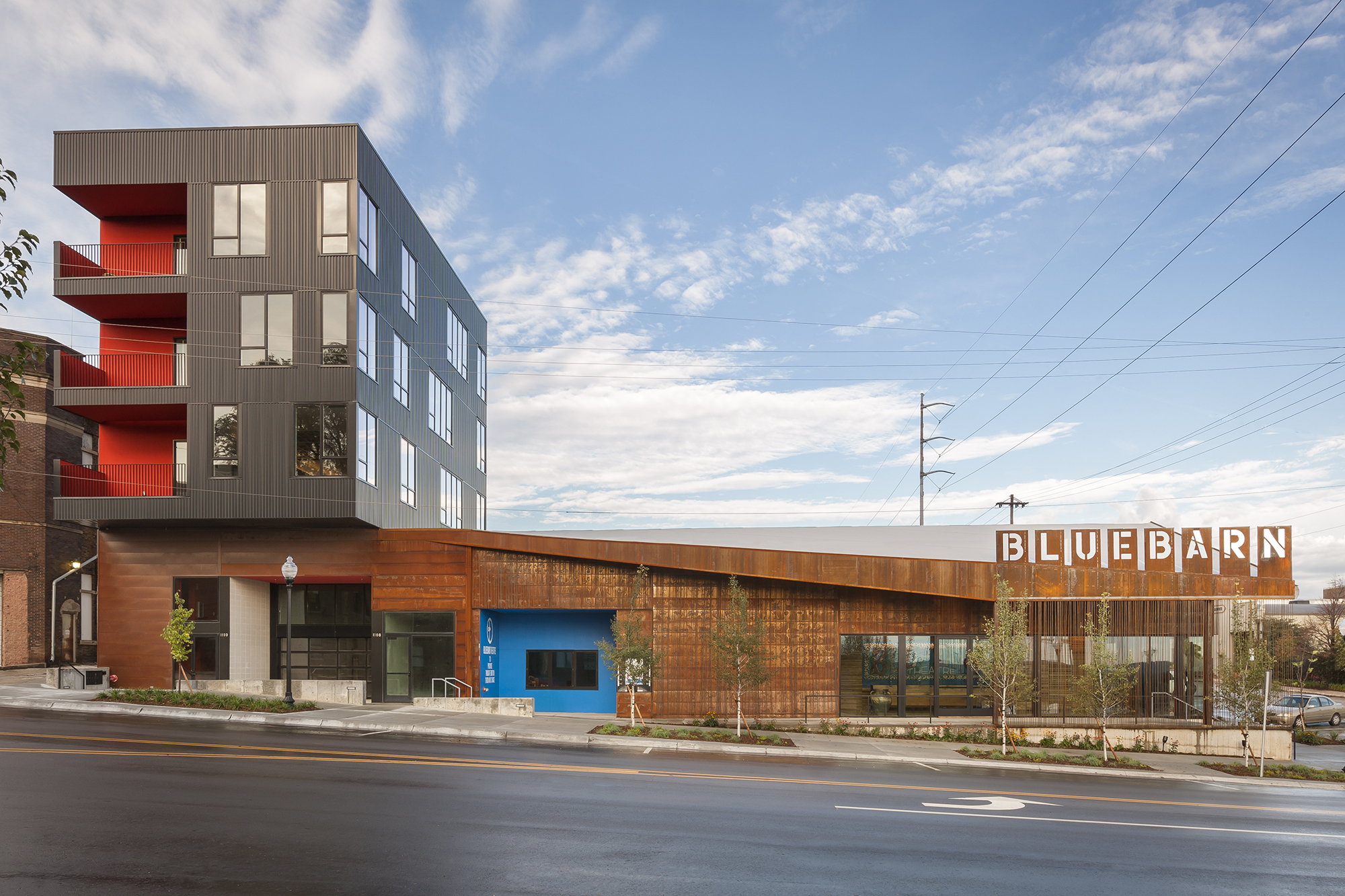 Blue Barn Theatre and Boxcar 10 - Architect Magazine
