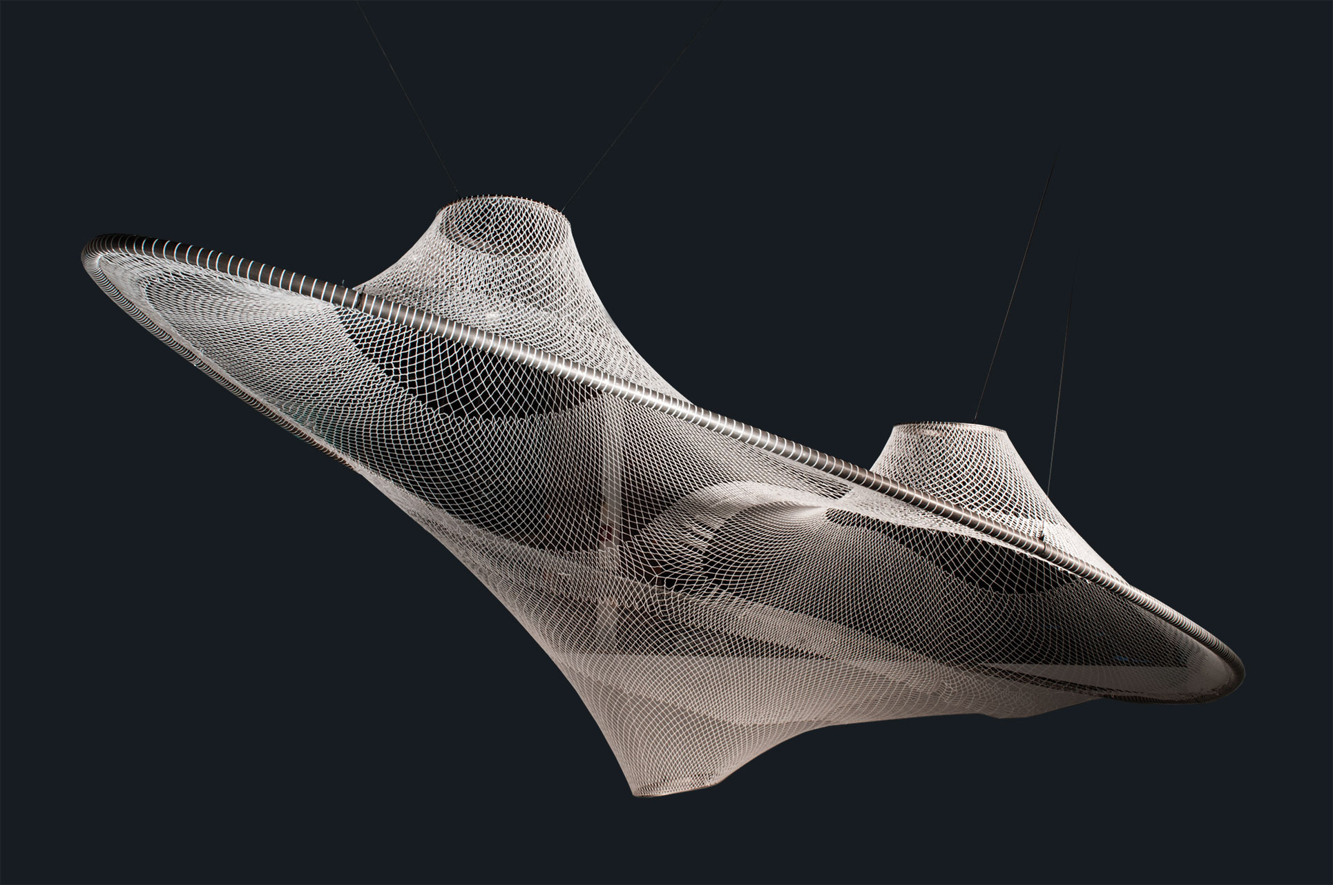 Honorable Mention: Infundibuliforms—Kinetic Tensile Surface Environments
