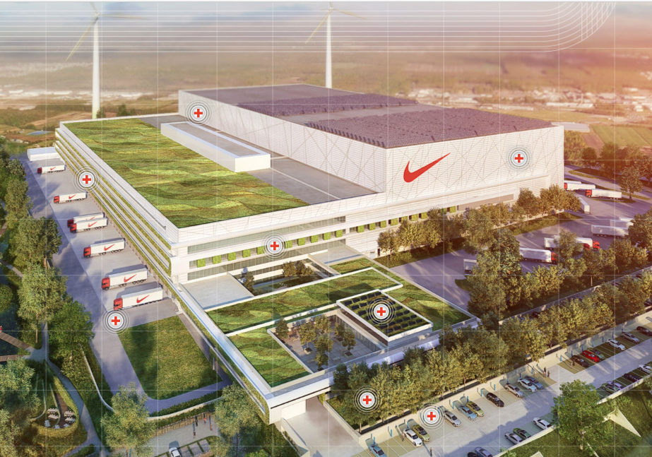 Nike's New Distribution Center is a Sustainable Biocycle