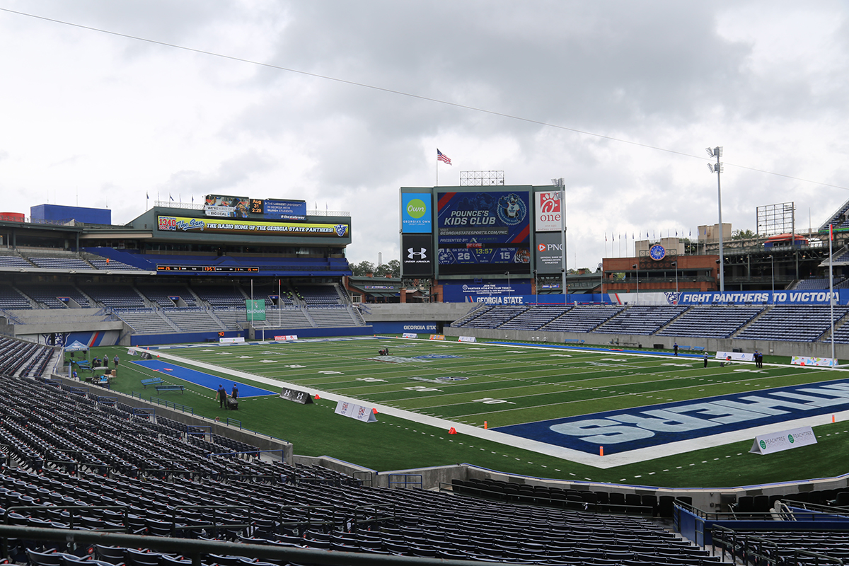 Atlanta's Former Turner Field Reopens as the Georgia State Stadium