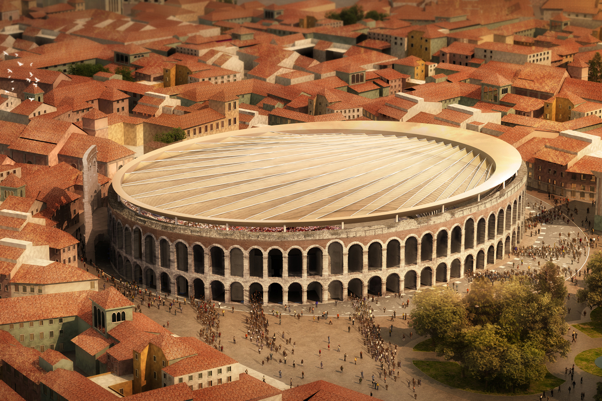 Verona Arena Roof - Architect Magazine