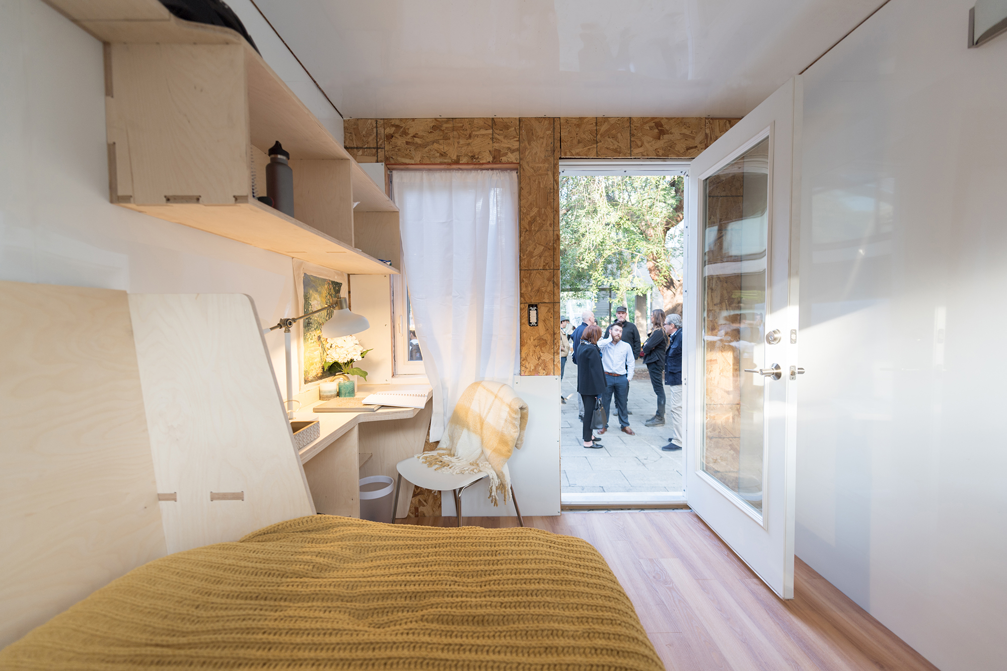 Architecture Students Design Temporary Shelter for the Homeless