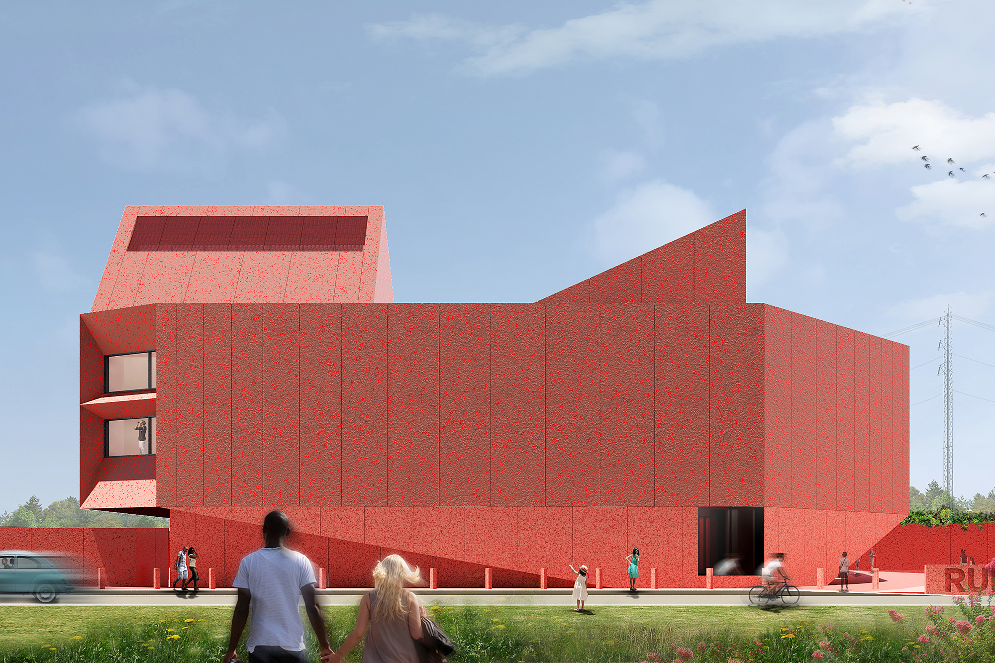 New Renderings of Ruby City by Adjaye Associates