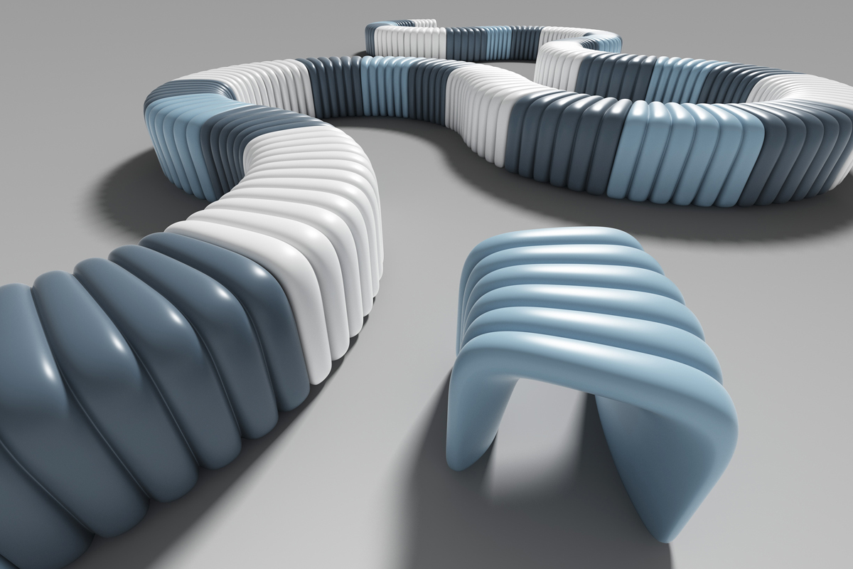 River Snake by Sandler Seating