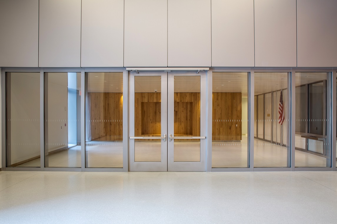 Fire Resistive, Blast-Rated Glass Walls Provide Vision, Transparency ...