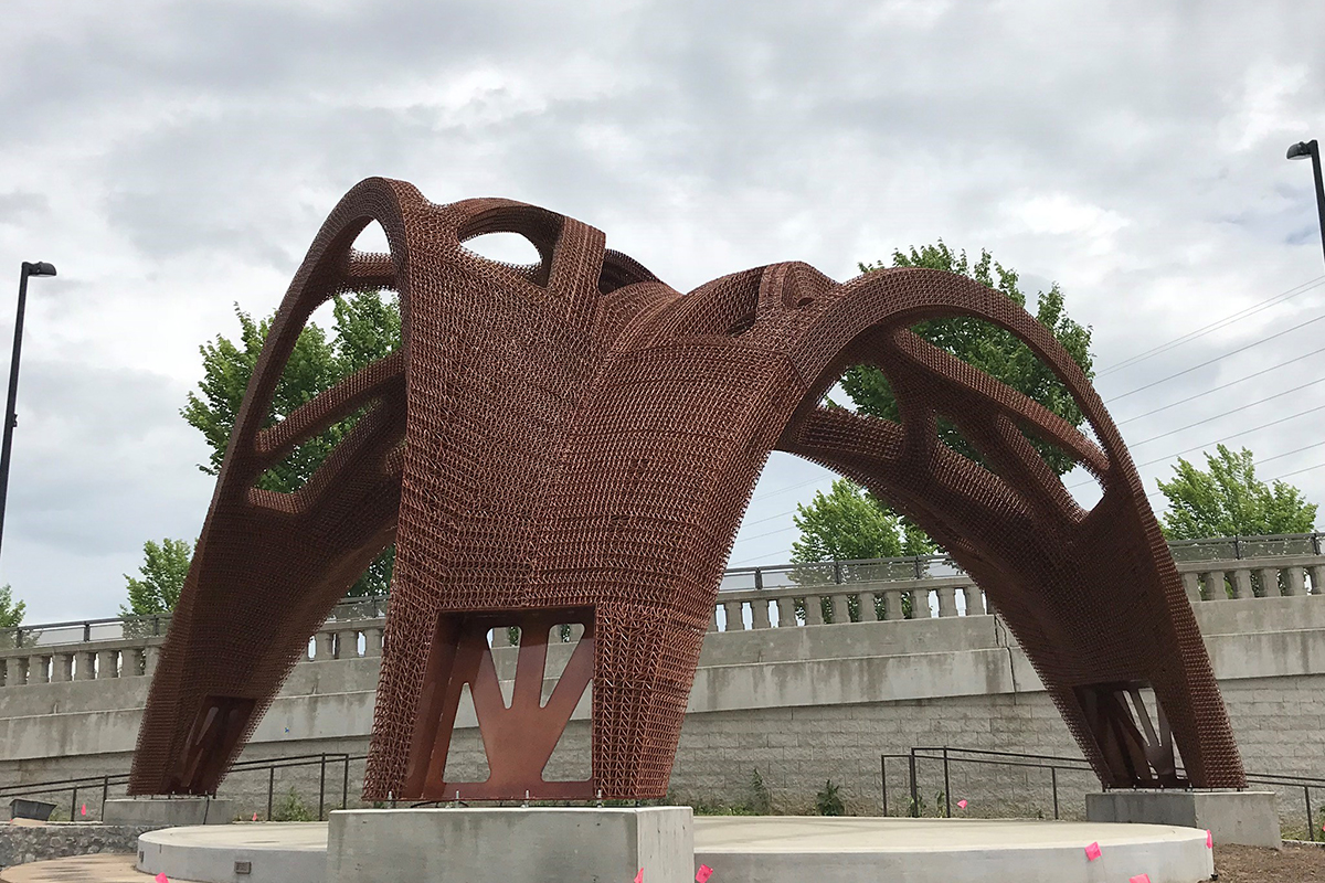 The World's Largest 3D-Printed Structure