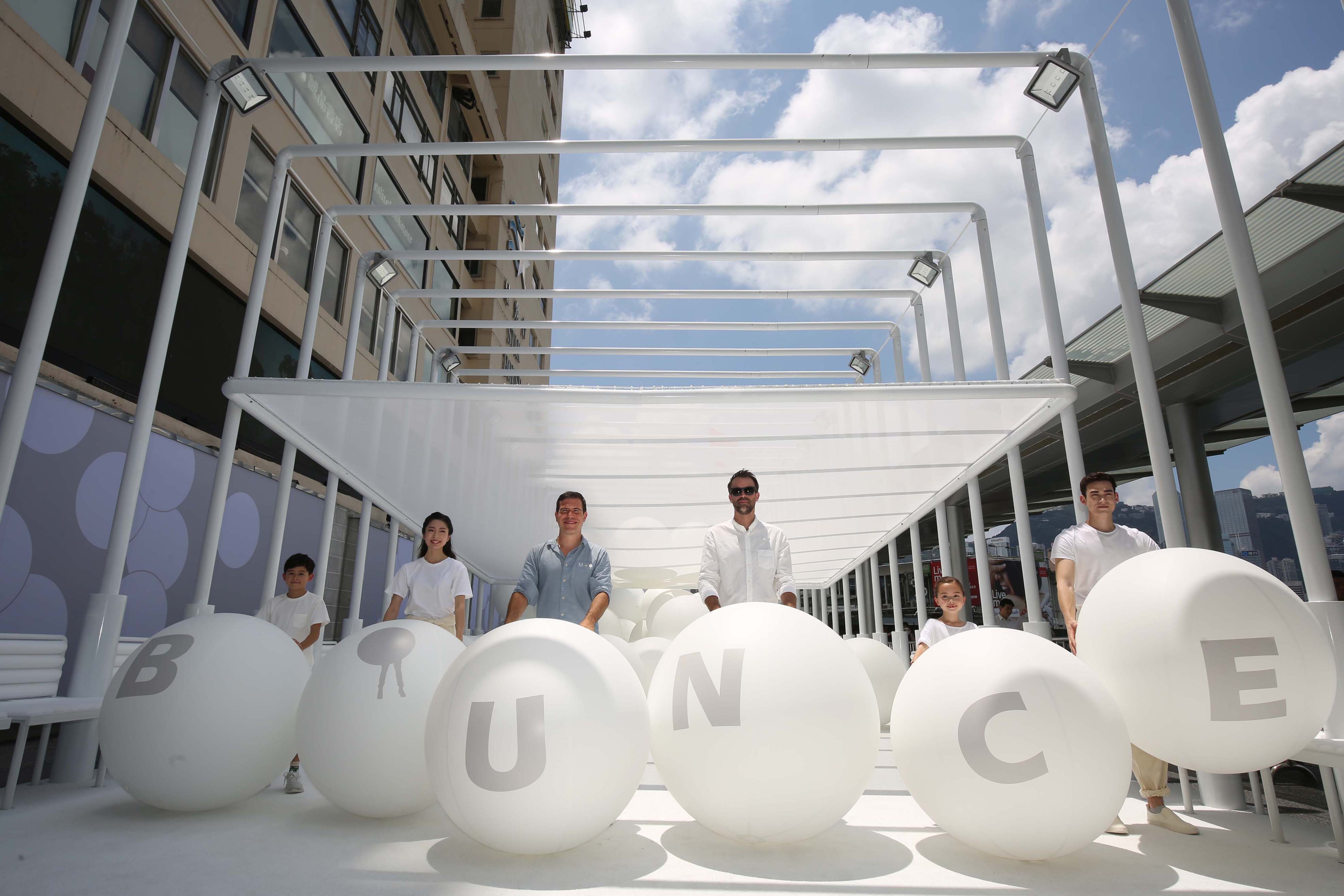 Snarkitecture's "Bounce" Installation Opens in Hong Kong