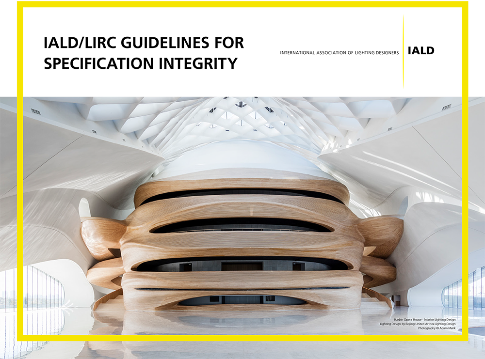 IALD and LIRC Release Updated Guidelines for Specification Integrity