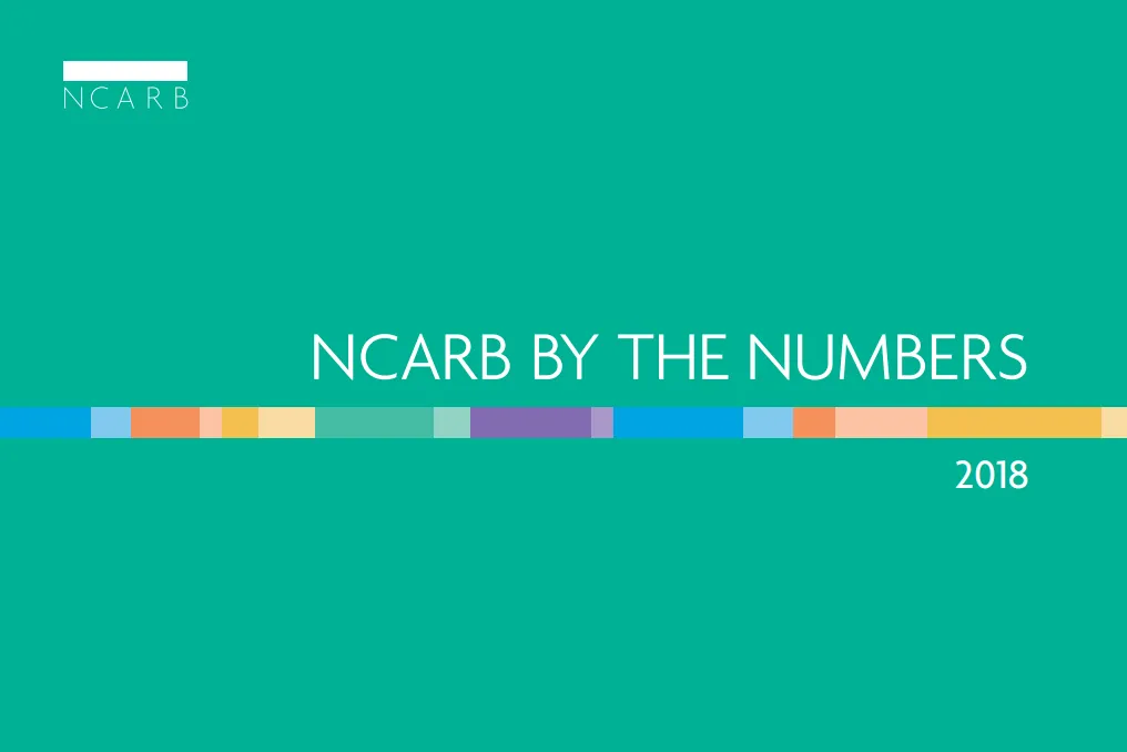 Inside the 2018 NCARB By the Numbers: The Status of the Profession