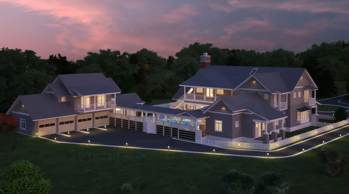 Two story home design in Florida - Architect Magazine