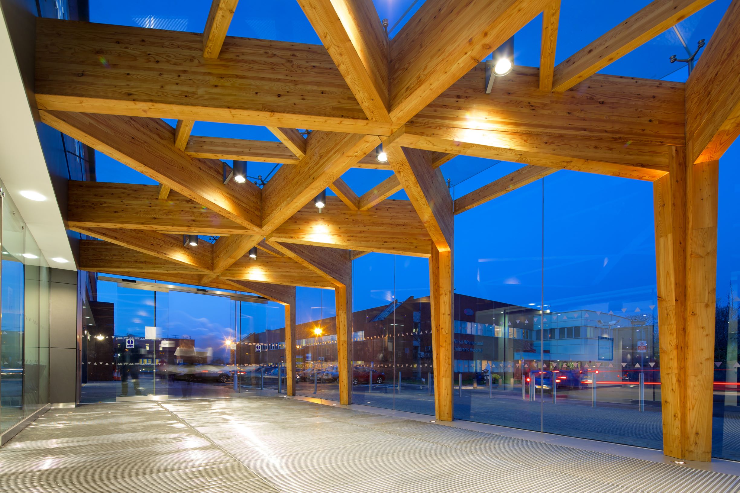 Arrowe Park Hospital - Main Entrance - Architect Magazine