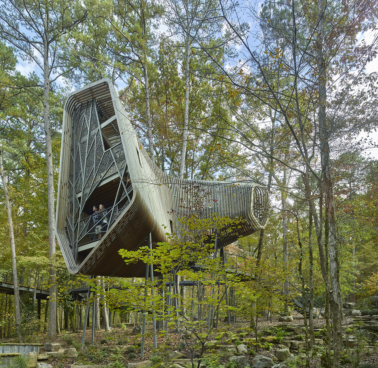 The Evans Tree House at Garvan Woodland Gardens - Architect Magazine