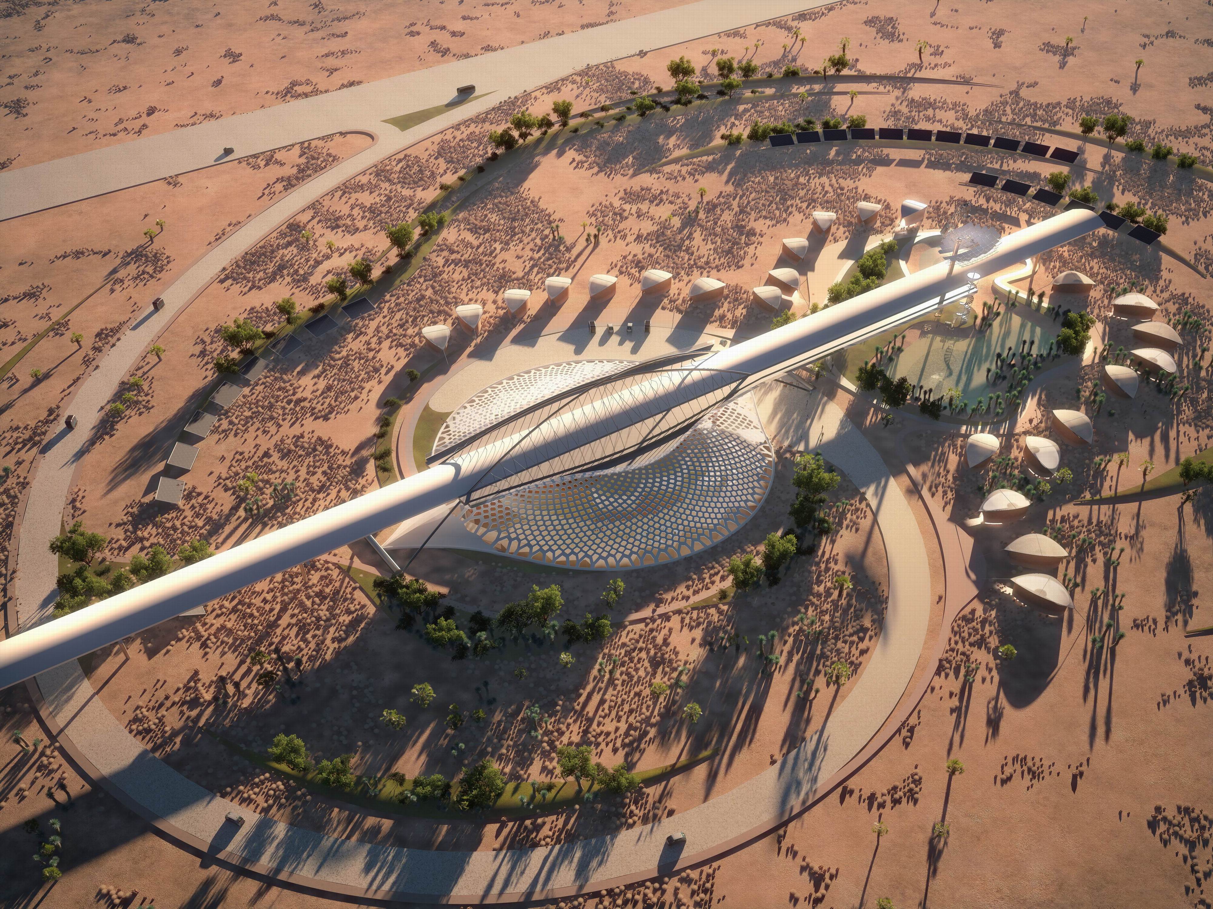 Hyperloop Desert Campus - Architect Magazine