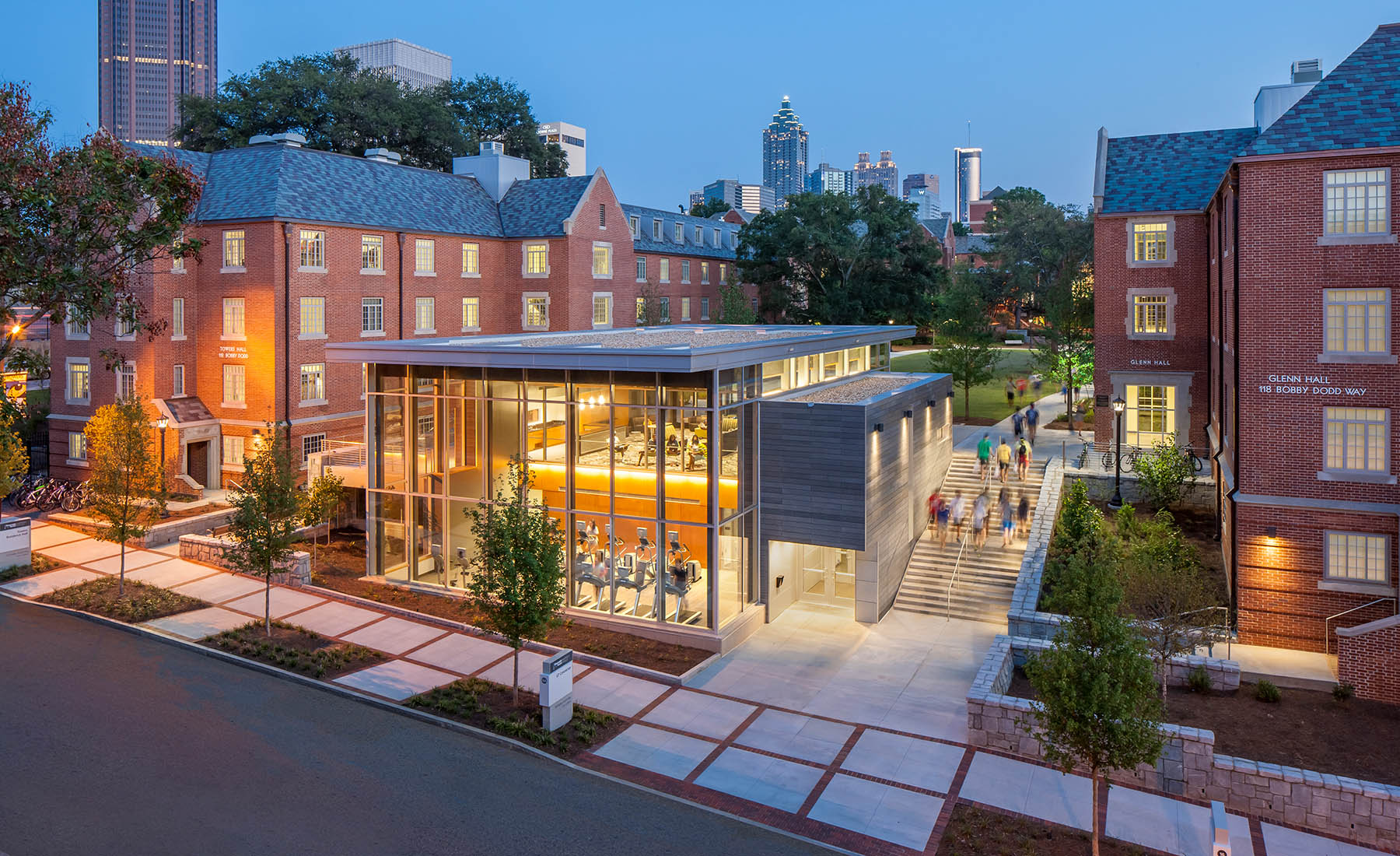 Georgia Tech Glenn + Towers Residence Halls Renovation + Addition ...